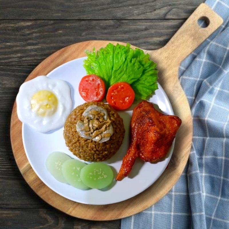 Jual Paket lengkap Replika nasi goreng / dummy makanan / Mainan anak ...