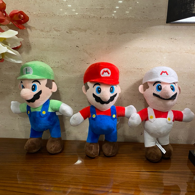 Jual Boneka Capit Mario bros dan jamur Toad | Shopee Indonesia