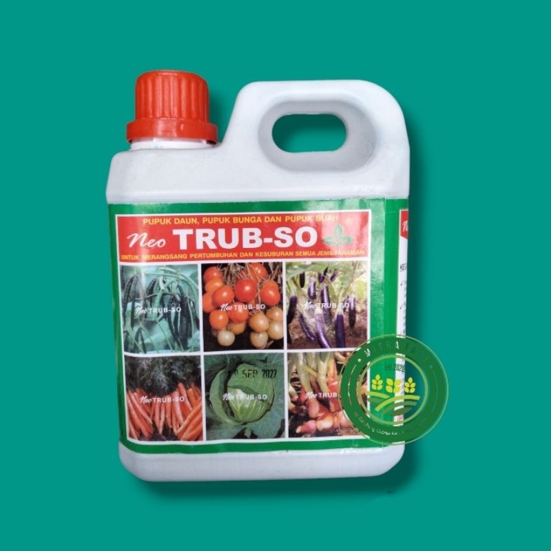 Jual PUPUK DAUN, BUNGA DAN BUAH NEO TRUB-SO 1 LITER TRUBSO | Shopee ...