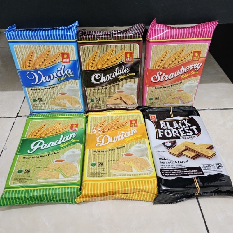 Jual UBM WAFER CREAM 230gr | Shopee Indonesia