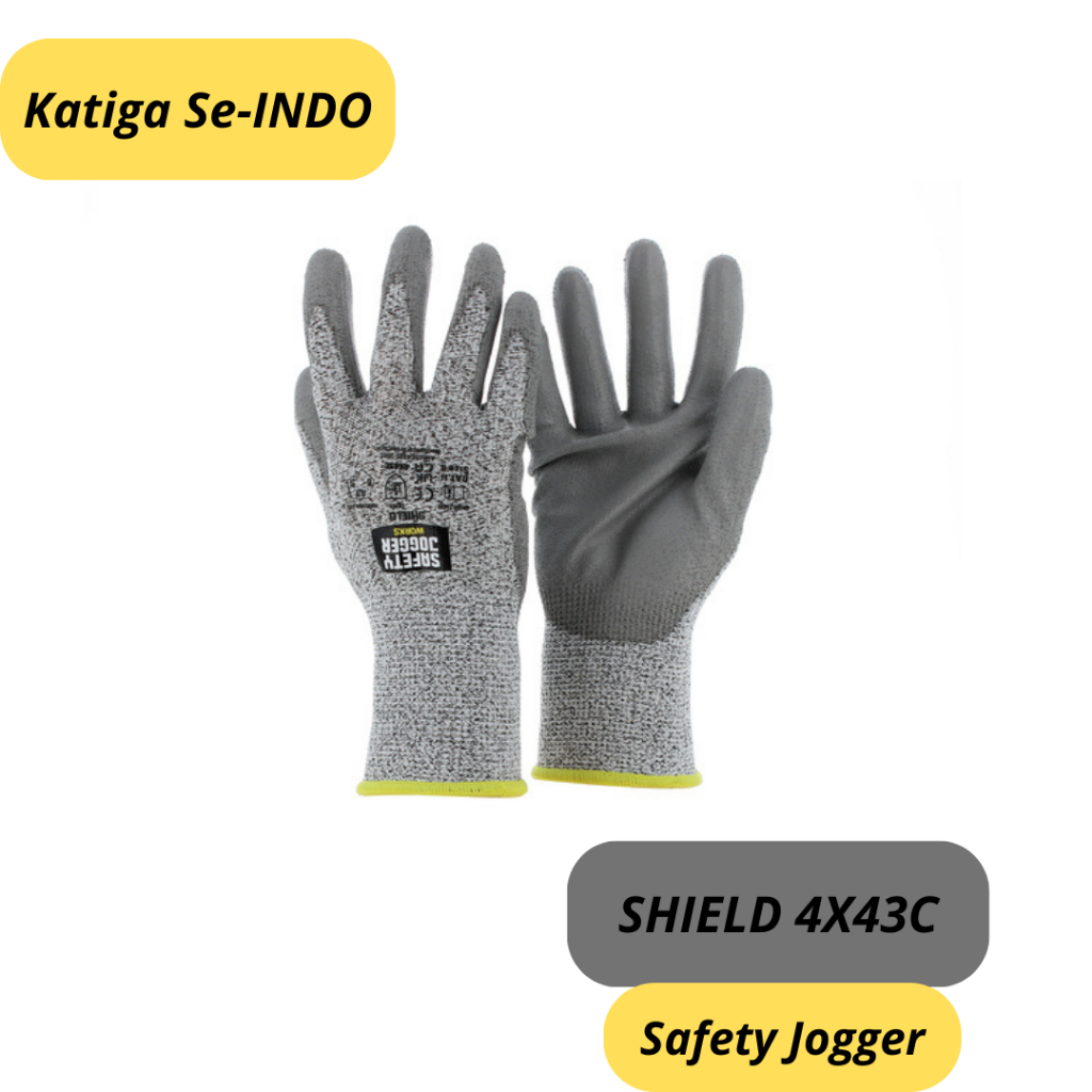 Jual SAFETY JOGGER Safety Gloves SHIELD 4X43C | Shopee Indonesia
