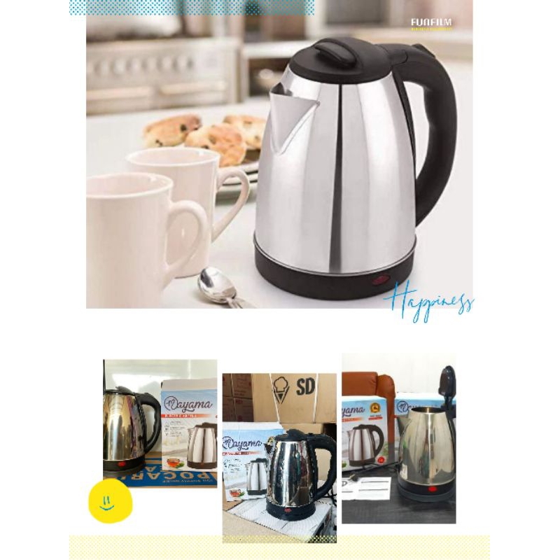 Jual NEW TEKO LISTRIK / TEA KETTLE / TEKO PEMANAS AIR 2 LITER | Shopee ...