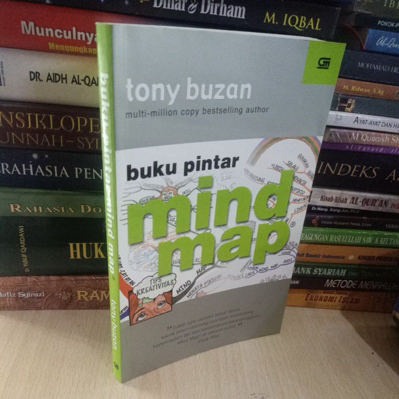 Jual BUKU PINTAR MIND MAP TONY BUZAN | Shopee Indonesia