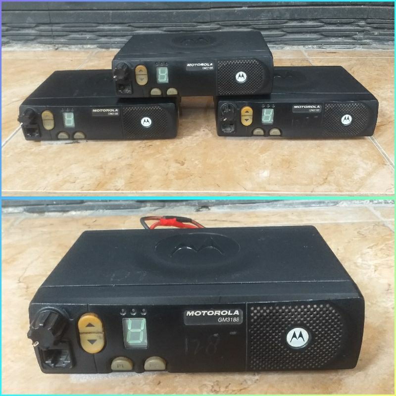Jual RIG MOTOROLA GM3188 VHF VERSI 45W ORIGINAL | Shopee Indonesia