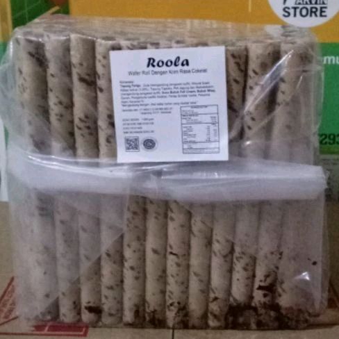 Jual Wafer Roll Rasa Coklat / Refil Astor Coklat 1kg | Shopee Indonesia