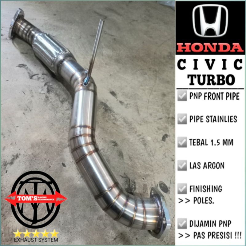 Jual PNP FRONT PIPE CIVIC TURBO | Shopee Indonesia