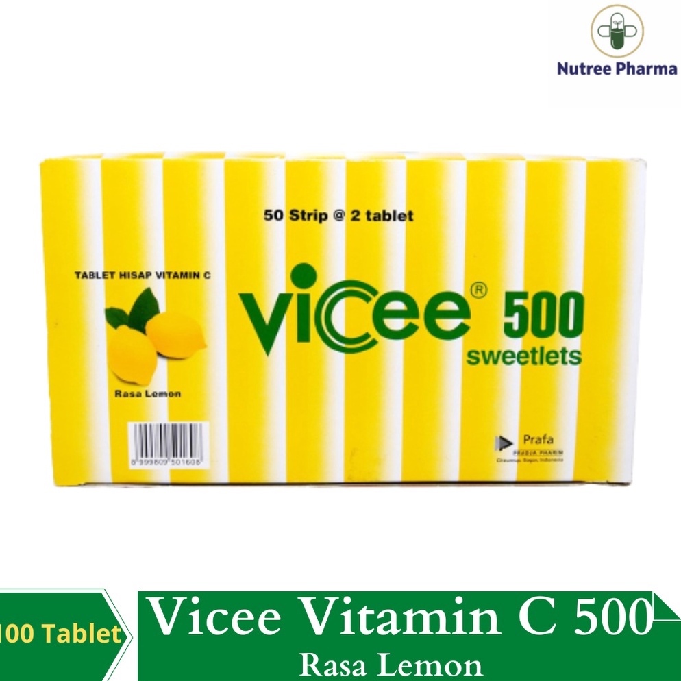 Jual XSJ834 COD NEWPRODUCT Vicee Box Rasa Lemon Isi 1 Tablet | Shopee ...