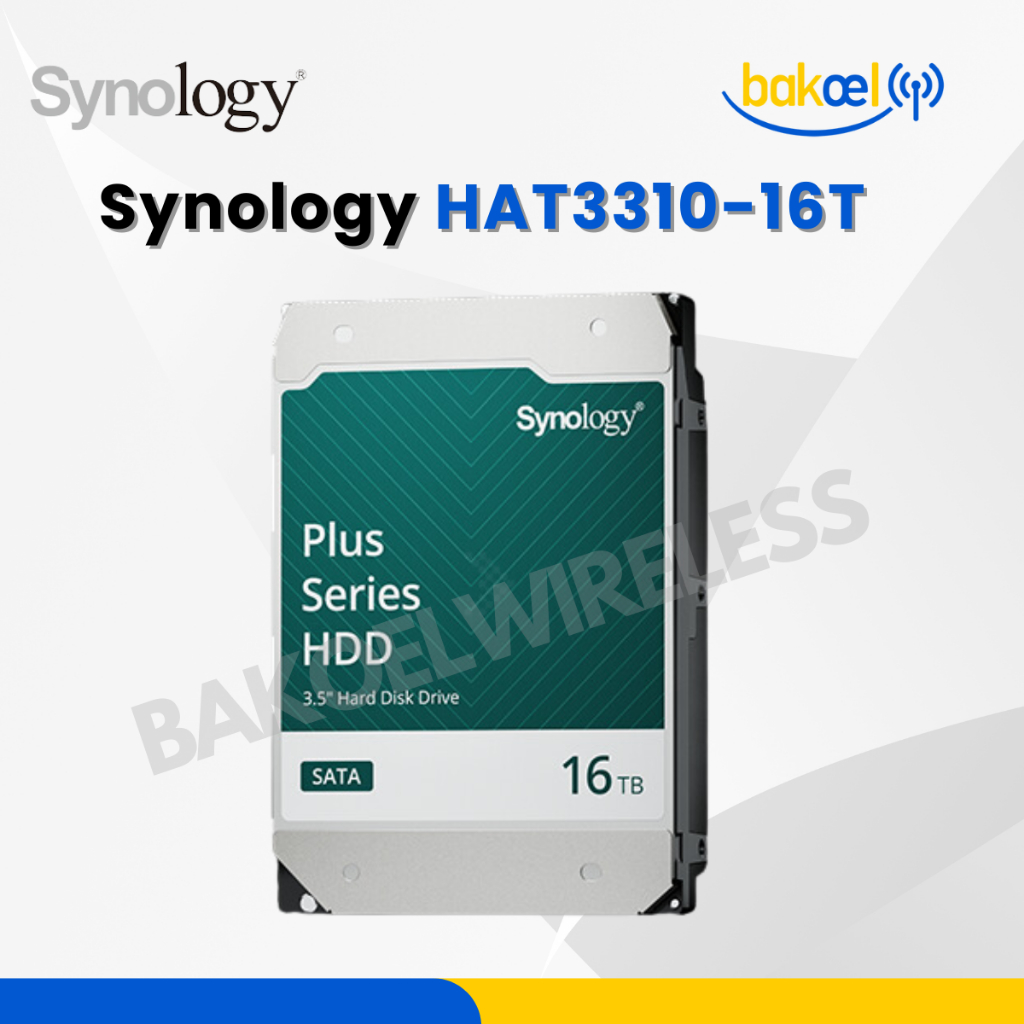 Jual Synology HAT3310-16T 3.5" SATA Harddisk Plus Series NAS 16TB ...