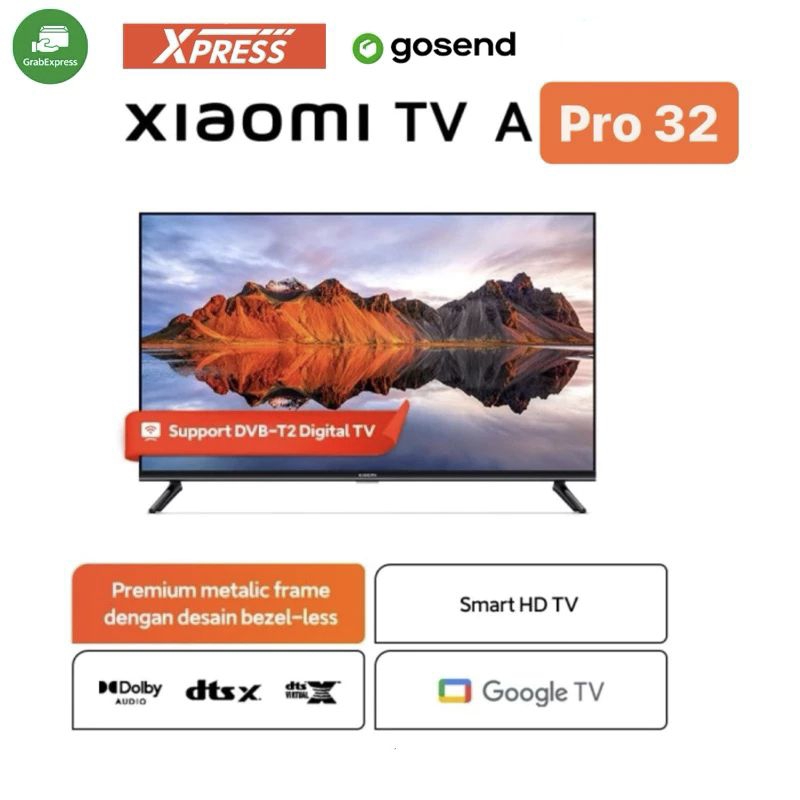 Jual Xiaomi Mi TV 32" Inch A Pro Series Google TV Dolby Smart Android ...
