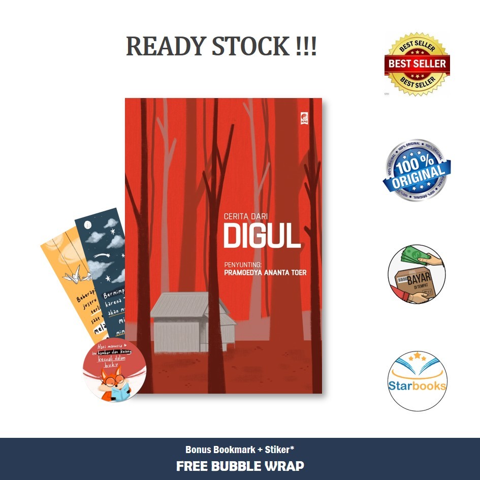 Jual Buku Cerita Dari Digul By Pramoedya Ananta Toer - KPG (Novel ...