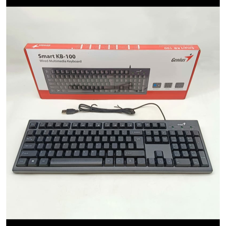 Jual Genius Keyboard KB-100 USB | Shopee Indonesia