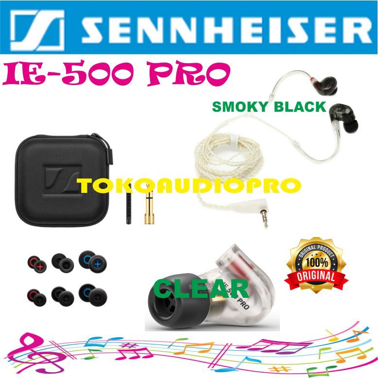 Jual Sennheiser IE 500 Pro Monitor Earphone IE-500 Pro IE500PRO ...