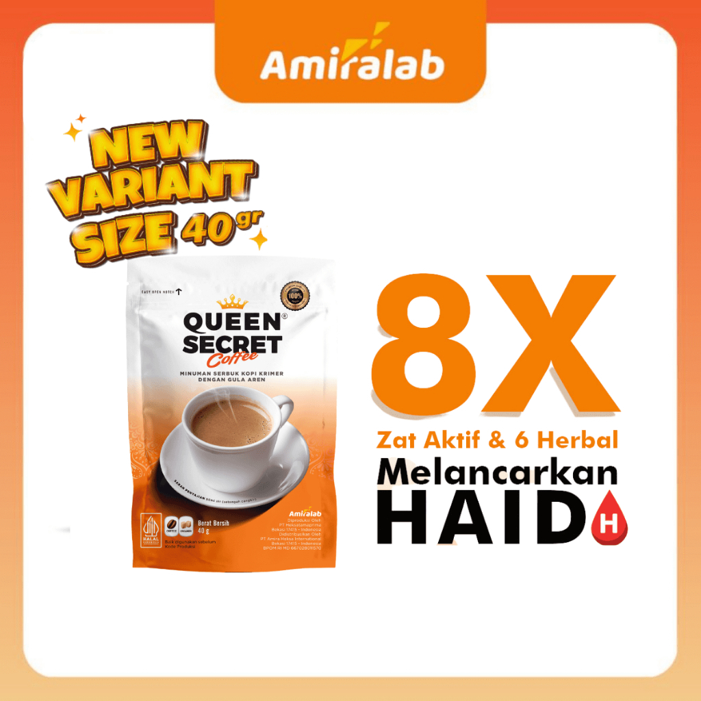 Jual Amiralab Queen Secret Coffee / Minuman Obat Lancar / Kopi Herbal ...