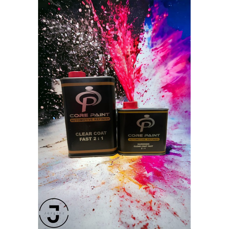 Jual Clear Coat Core Paint Fast 2:1 1 liter set | Shopee Indonesia