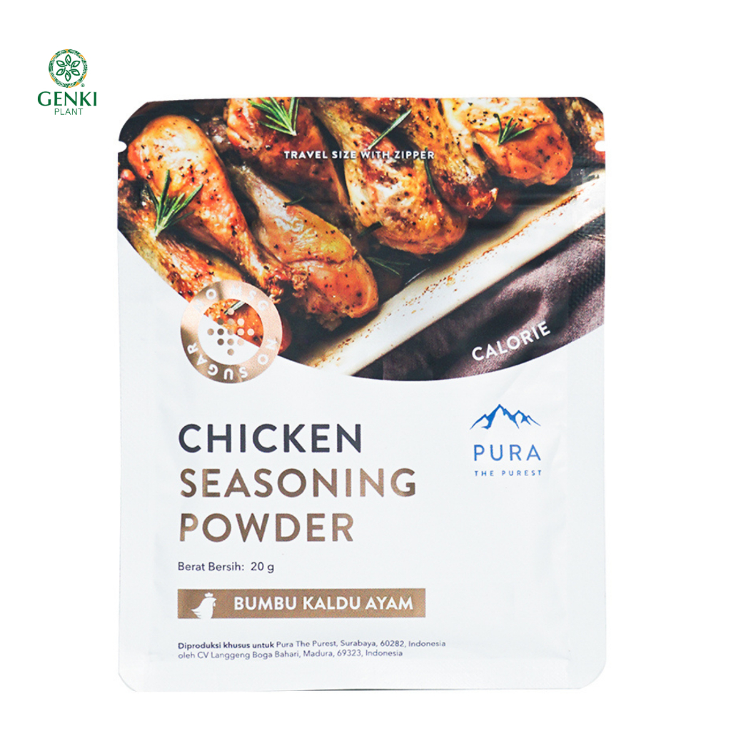 Jual Pura Chicken Seasoning Powder / Bumbu Penyedap Non MSG Ayam ...
