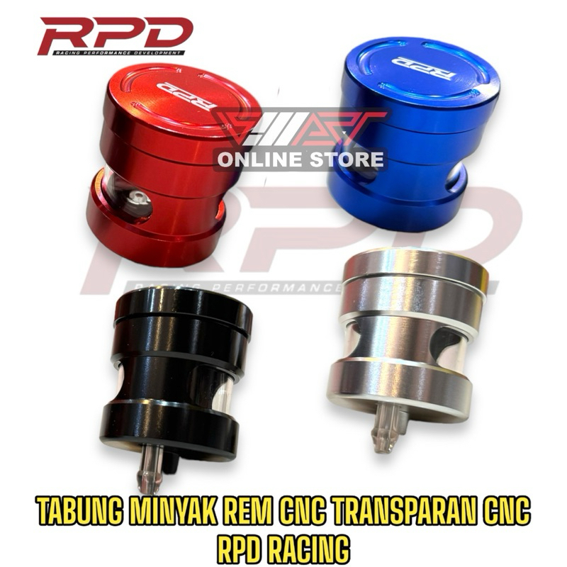 Jual TABUNG MINYAK REM RPD RACING CNC | Shopee Indonesia