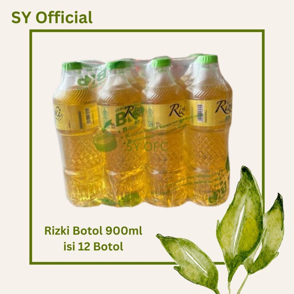Jual Minyak Goreng Rizki 900ml isi 12 Botol (900ml x 12 Botol) | Shopee ...