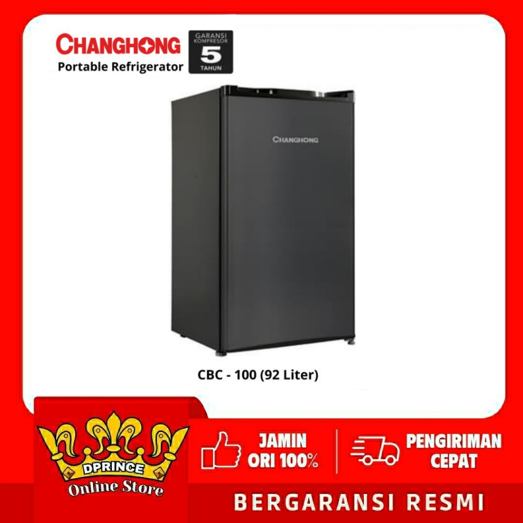 Jual CHANGHONG Kulkas 1 Pintu Portable 100L Low Watt CBC 100 CBC100 ...