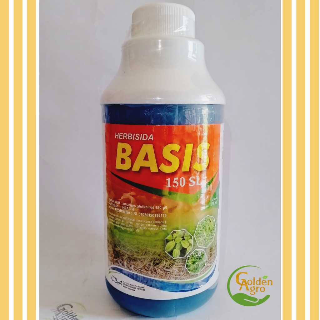 Jual HERBISIDA BASIS 150 SL 1 LITER 1 LT OBAT RUMPUT LULANGAN | Shopee ...