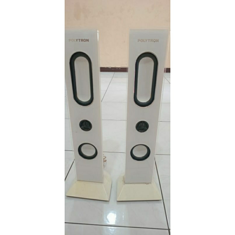 Jual Speaker tower pasif bekas tv led polytron | Shopee Indonesia