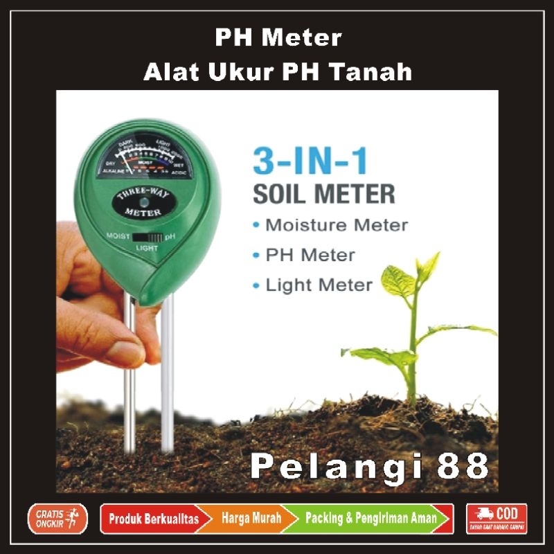 Jual PH Meter , PH Test 3in1 , TDS Meter , Alat Ukur PH Air , Alat Ukur ...