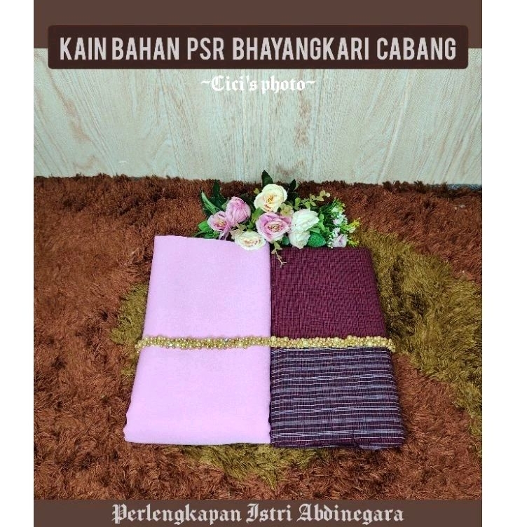 Jual KAIN BAHAN PSR BHAYANGKARI TERBARU ( pink pekat / tua ) | Shopee ...