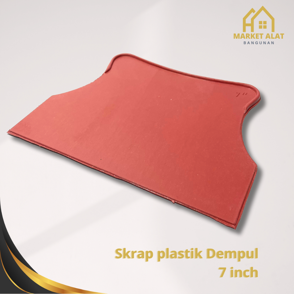 Jual Skrap Plastik Dempul 7 Inci / Kape Scrap PVC 7” / Putty Scrapper ...