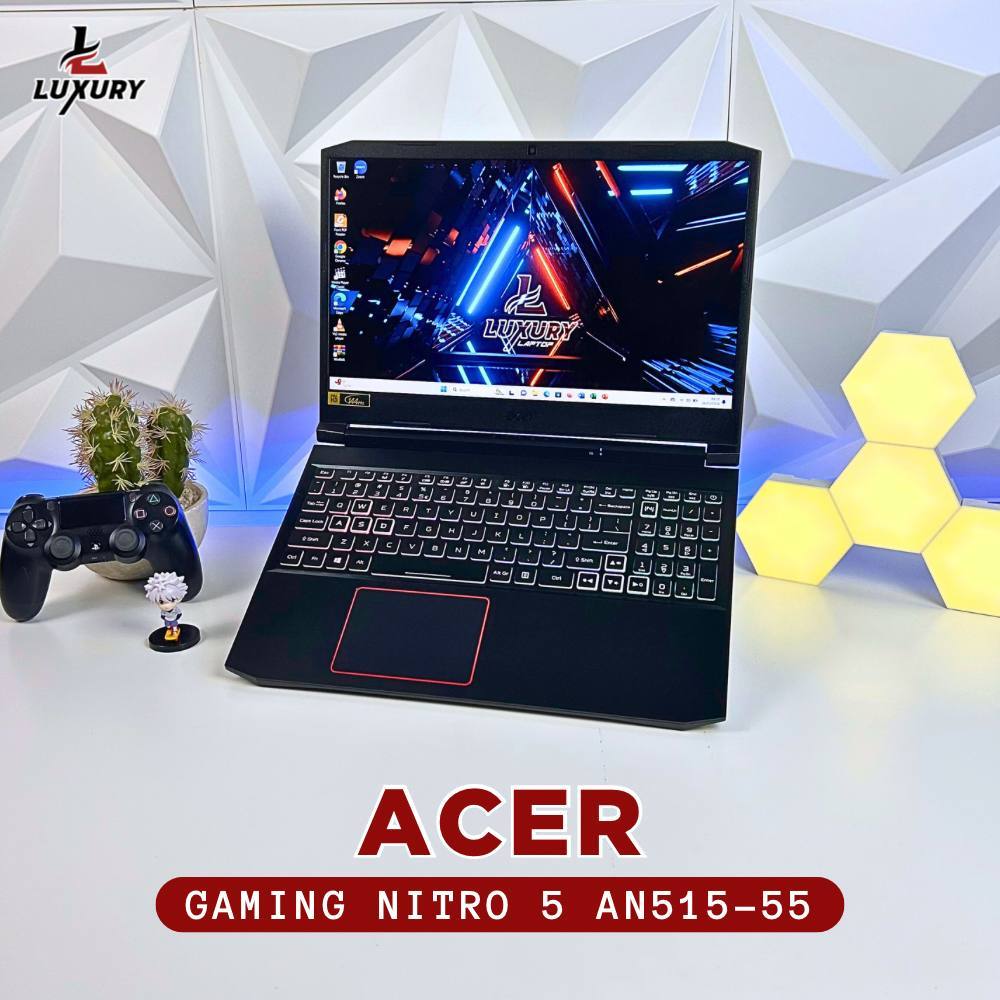 Jual LAPTOP GAMING ACER NITRO 5 AN515-55 CORE I5 NVIDIA GTX 1650 Ti RAM ...