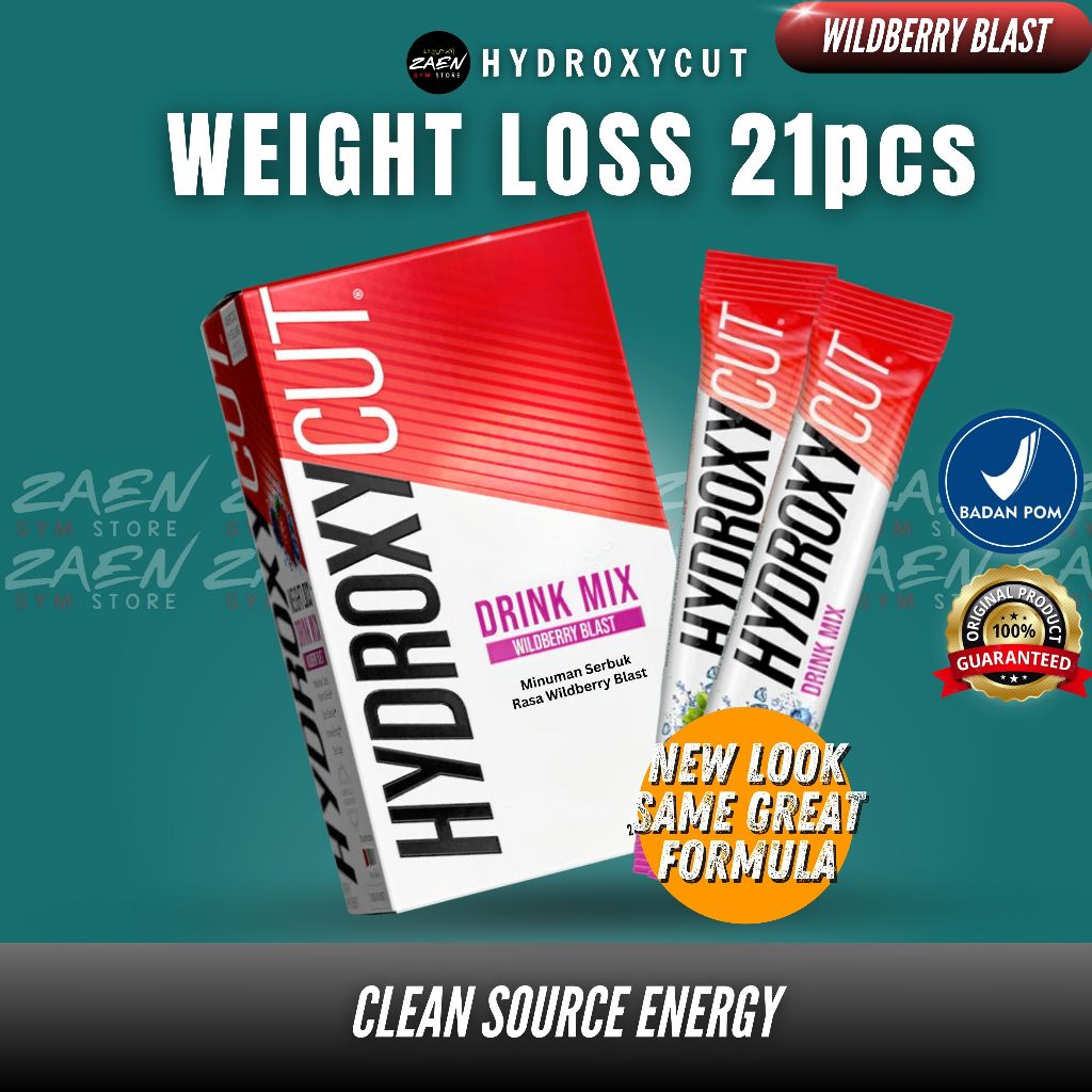 Jual Hydroxycut Drink Mix 21 Sachet Weight Loss Fat Burn | Shopee Indonesia