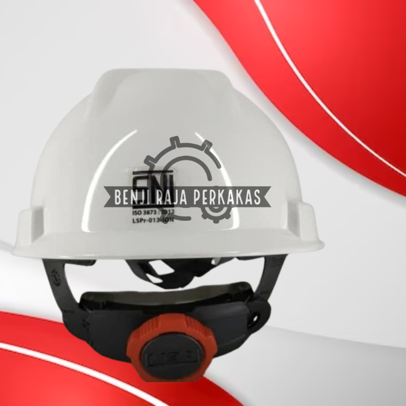 Jual HELM PROYEK SAFETY V GUARD MERK MSA SNI LOKAL SUSPENSI STANDARD ...