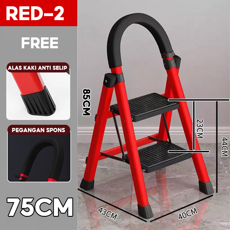 Jual ECOSEN Rumah Lipat Tangga Besi Lipat Household Steel Ladder Tangga ...