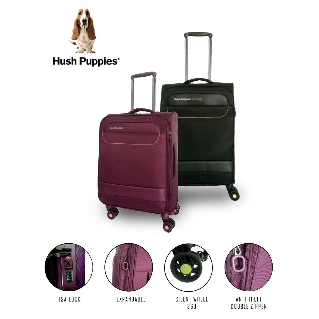 Jual Koper Kain Hush Puppies 24 Inch 69- 3145 | Shopee Indonesia