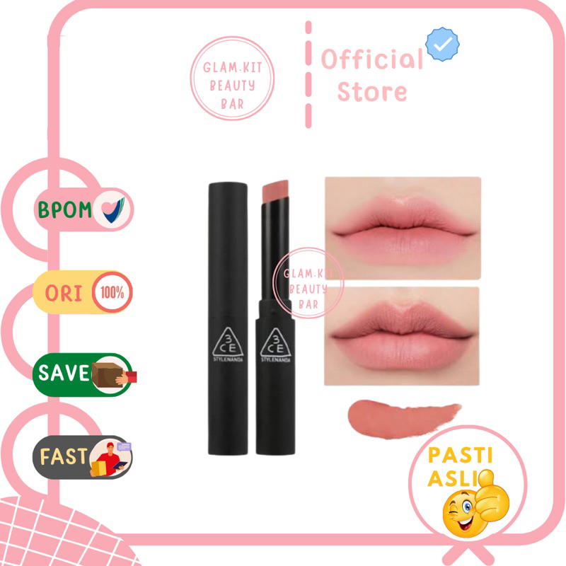 Jual 3CE lipstick slim velvet lip color | Shopee Indonesia