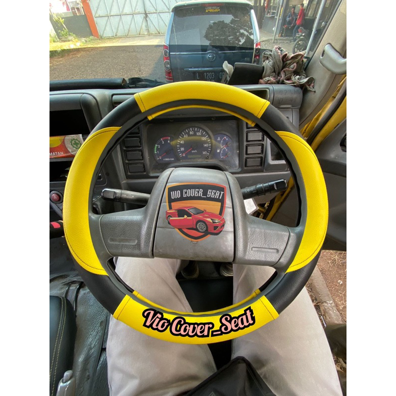 Jual Sarung stir mobil truk mitsubishi canter turbo intercooler / Cover ...