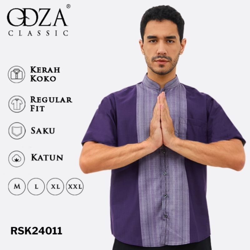 Jual Baju Koko Pria Lengan Panjang Regular M L XL XXL Khaki Cream Coksu ...