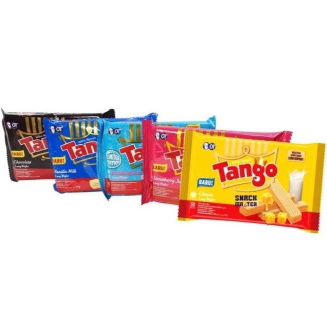 Jual Wafer Tango All Varian 39 gram - Rasa Keju 1 Pcs | Shopee Indonesia