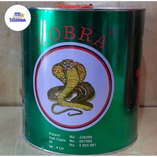 Jual Thinner Cobra Hitam Galon Thiner Cobra Hitam High Gloss 5Ltr Galon Thiner Impala Cobra ...