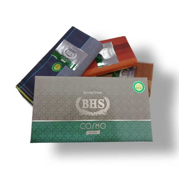 Jual SARUNG TENUN BHS SCOSMO SILVER SARUNG BHS SILVER COSMO | Shopee ...