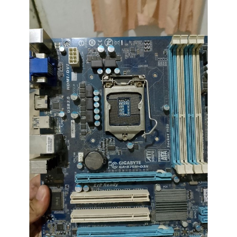 Jual Motherboard Gigabyte B75 D3H socket LGA 1155 | Shopee Indonesia