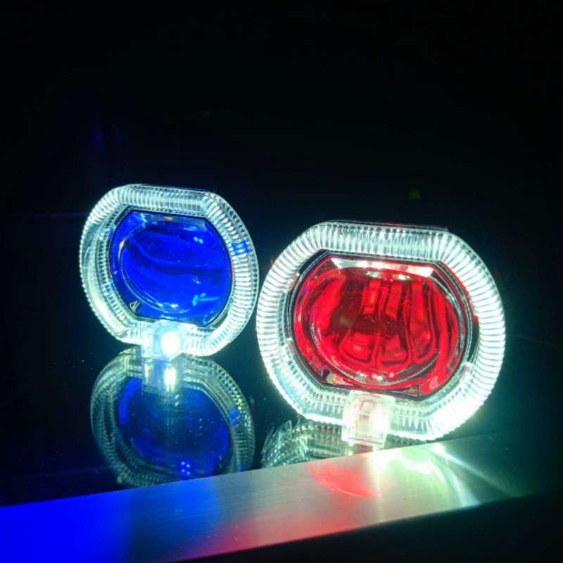 Jual lampu bilet devil merah lampu bilet devil biru lampu tembak biled ...