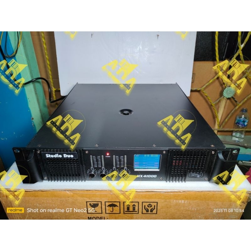 Jual Power Amplifier / Studio Duo HX41000 / Kelas H / 4 Channel / STD ...