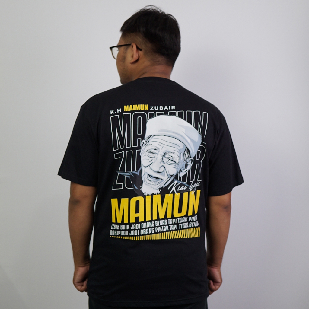Jual Desain Kaos Keren - Kaos Islami Desain Tokoh Mbah Maimun Bahan ...