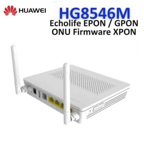 Jual ONU ONT Huawei Echolife HG8546M XPON EPON GPON Include Adaptor ...
