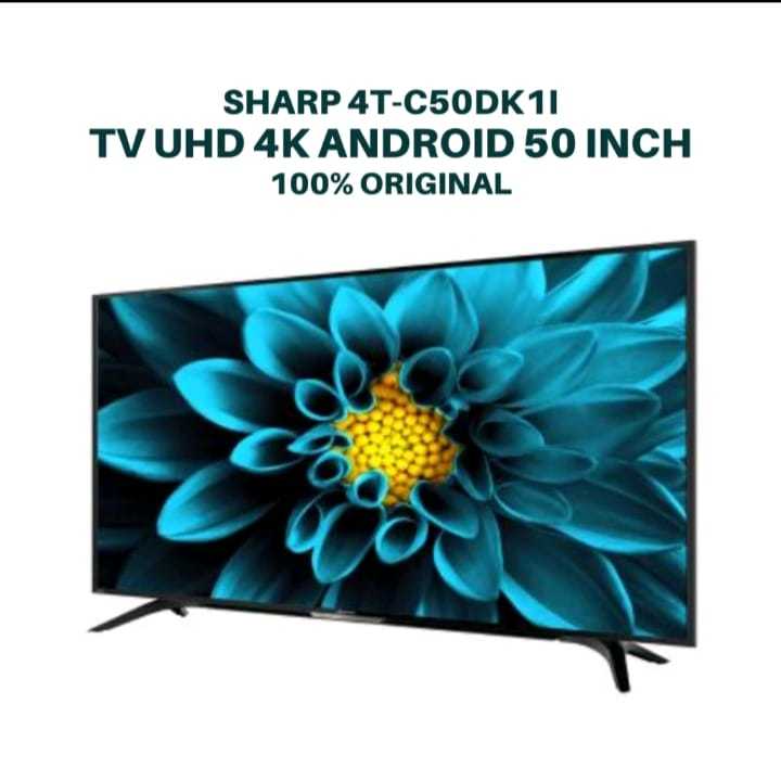Jual SHARP 4T-C50DK1I - SMART ANDROID TV 50 INCH 4K UHD 4T-C50DK1i ...