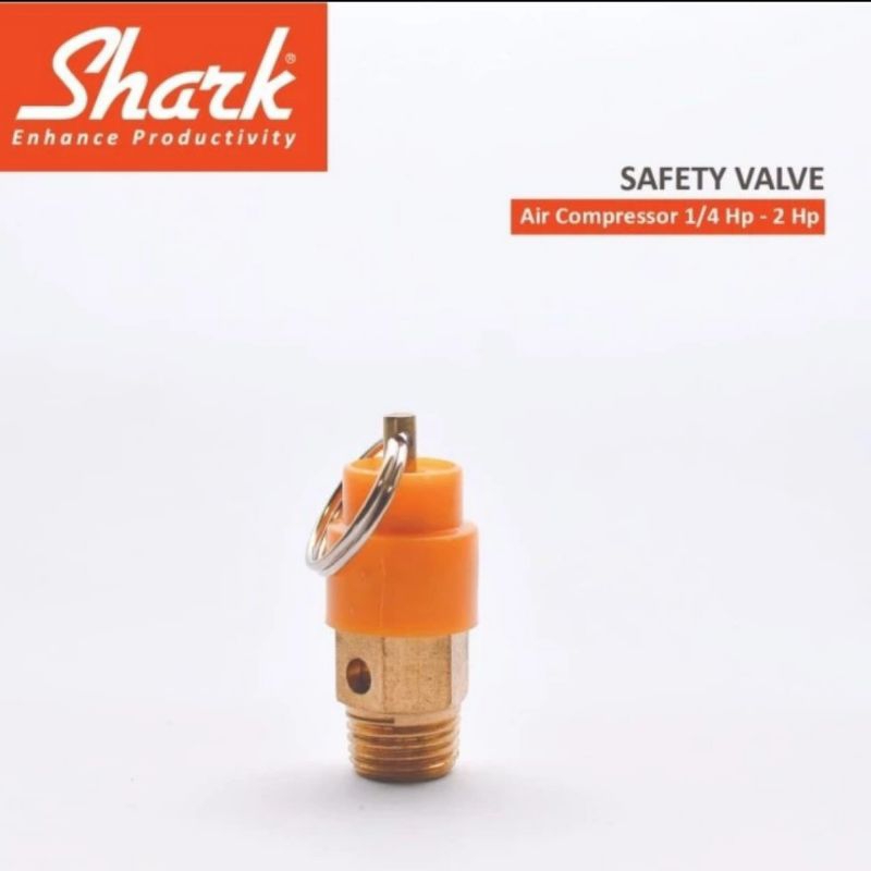 Jual Katup Pengaman Shark 1/2-2Hp /Safety valve compressor | Shopee ...