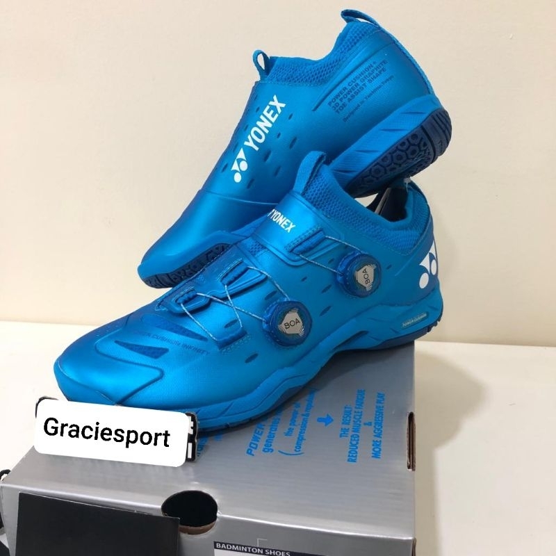 Jual Sepatu Yonex Boa Infinity 2 Metallic Blue | Shopee Indonesia