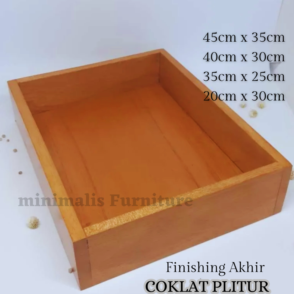 Jual Kotak Hantaran/Box Seserahan Kayu/Tray Hantaran Bentuk Kotak ...