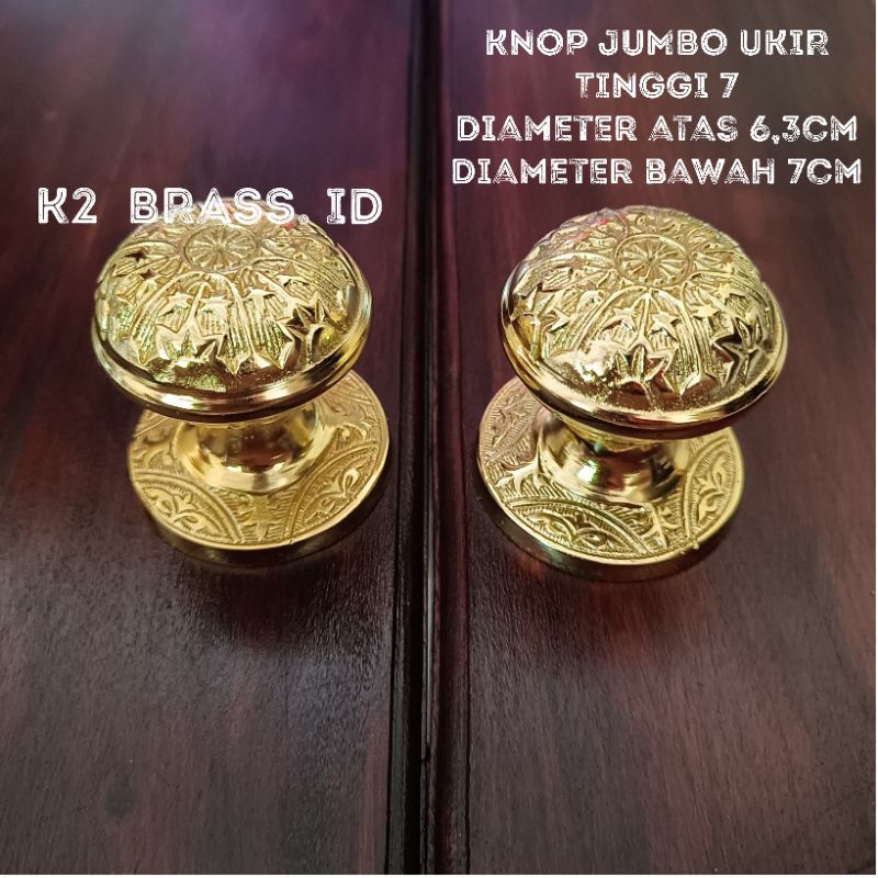 Jual Handle Pintu / Knop Pintu / Tarikan Pintu Rumah Pagar Kuningan ...