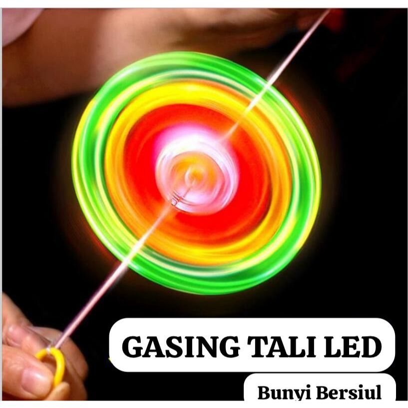 Jual MAINAN GASING TALI LAMPU LED GASING MODERN BUNYI SIULAN | Shopee ...