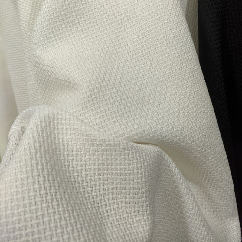 Jual Kain Tweed Premium Putif & Hitam/Bahan Akrilik (Harga Tercantum ...